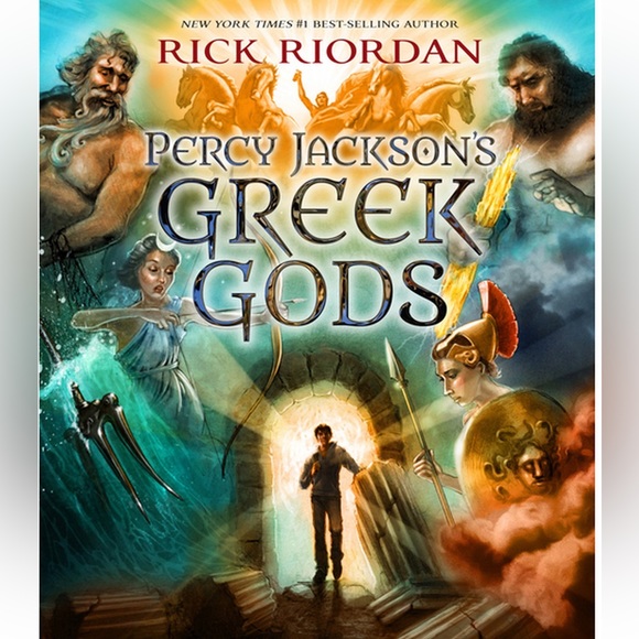 Other | Percy Jackson Greek Gods Book Hardcover Rick Riordan | Poshmark